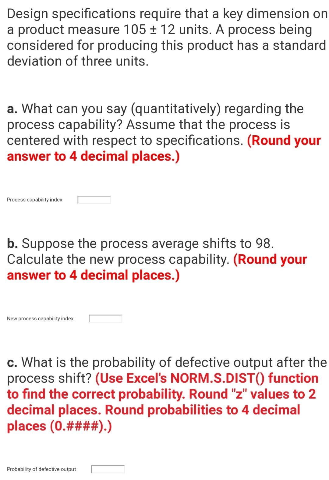 Solved Design specifications require that a key dimension on | Chegg.com