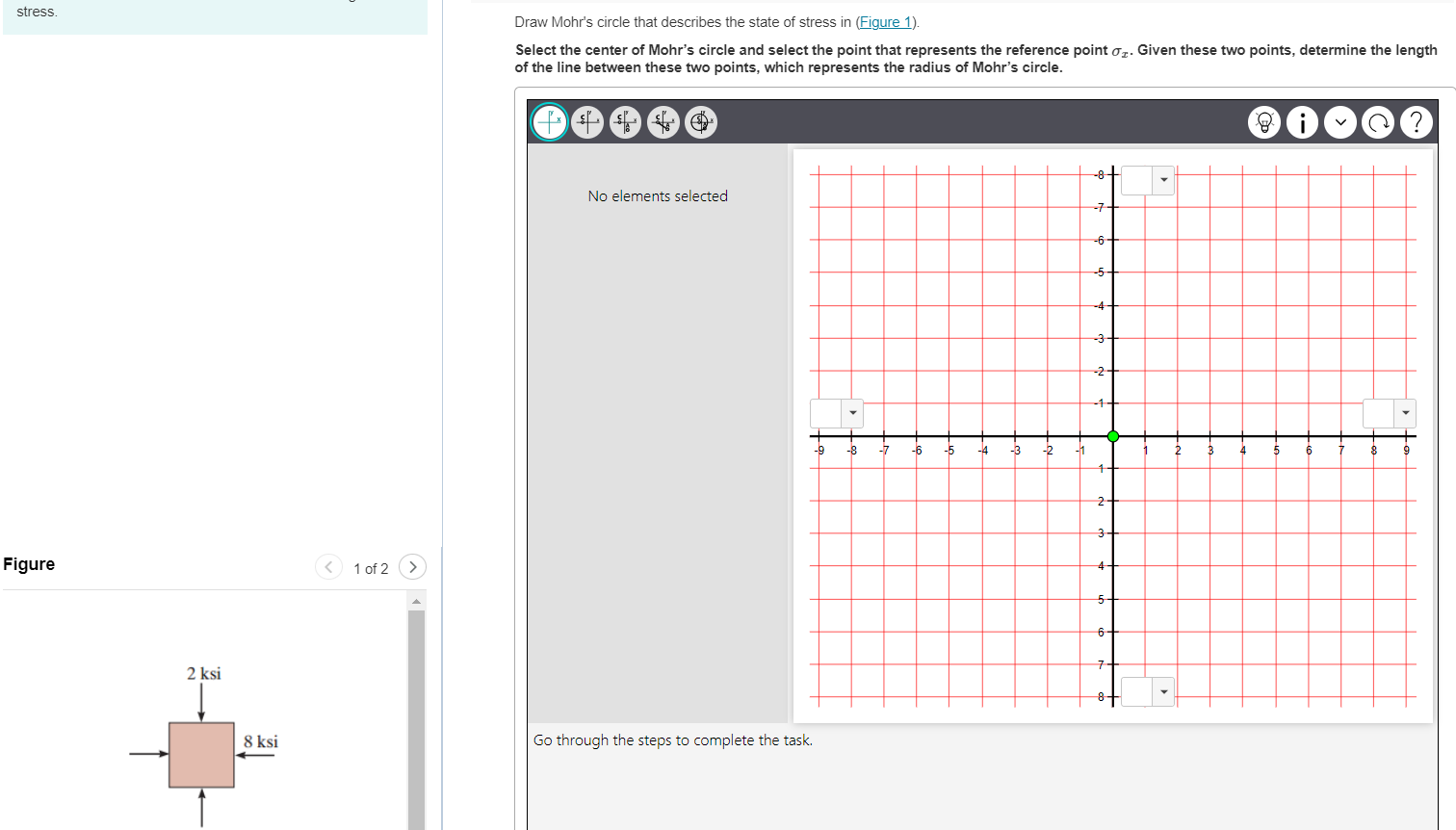 Solved Draw Mohr's circle that describes the state of stress | Chegg.com Solved Draw Mohr's circle that describes the state of stress | Chegg.com