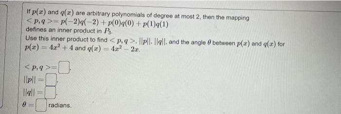 Solved 2 12 Given A and B= 3 use the Frobenius inner product | Chegg.com