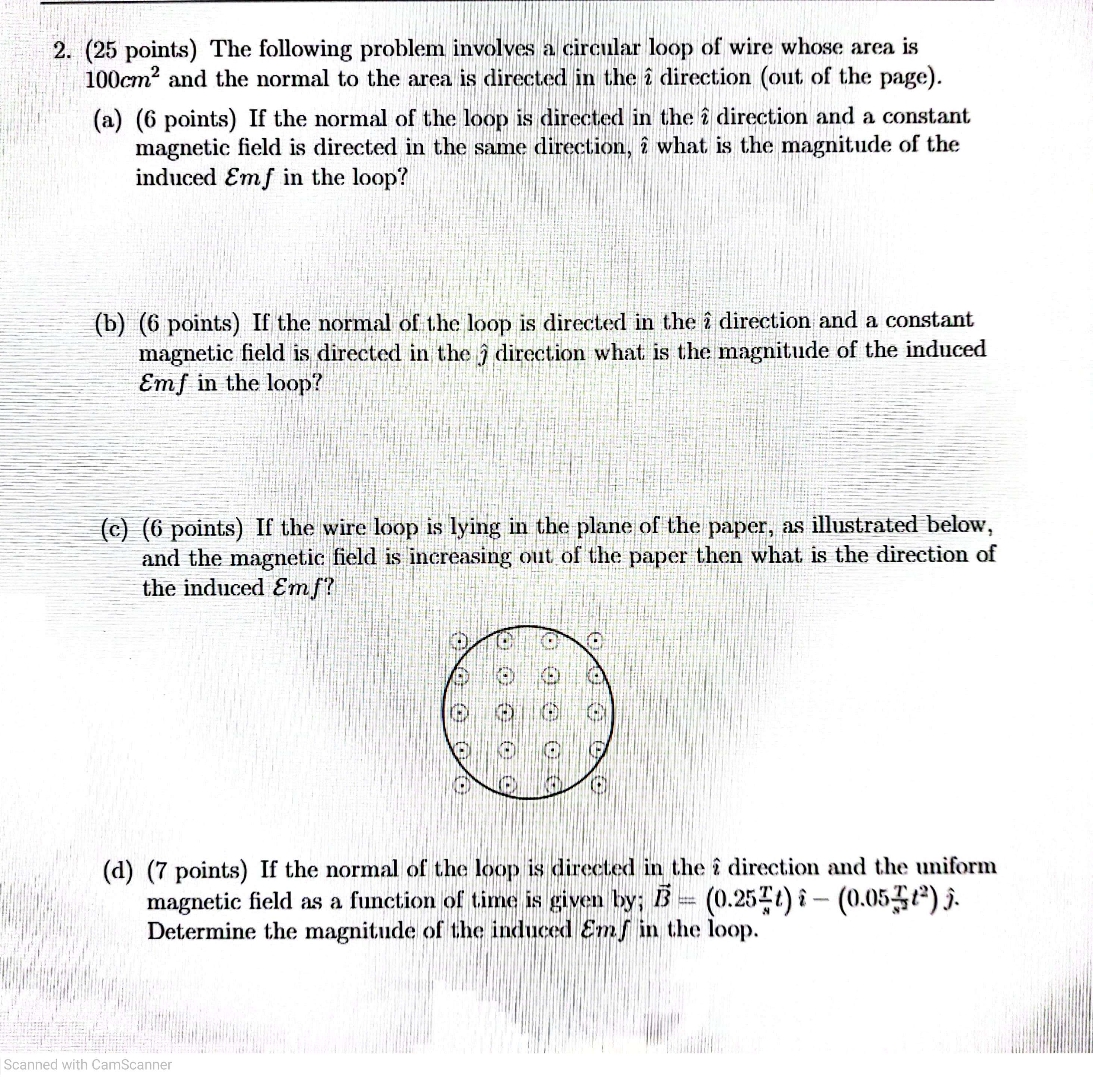 Solved (25 ﻿points) ﻿The following problem involves a | Chegg.com