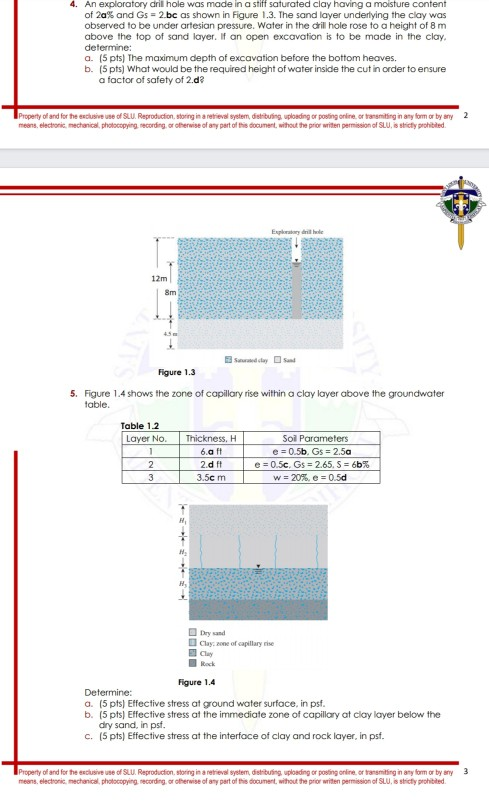 Solved Coursework 1: Problem Set No. 1: In Situ Stresses | Chegg.com