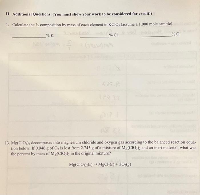 Solved Unknown Identifier Mass of crucible and cover (g) | Chegg.com