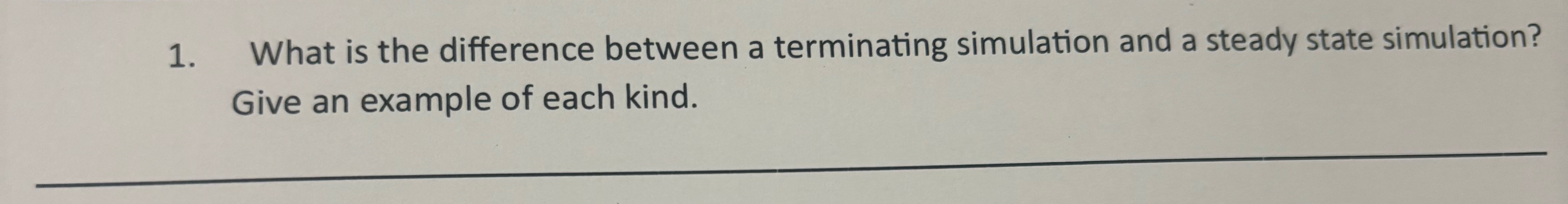 Solved What is the difference between a terminating | Chegg.com