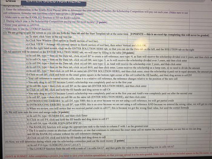 Solved Instructions: For the purpose of grading the project | Chegg.com