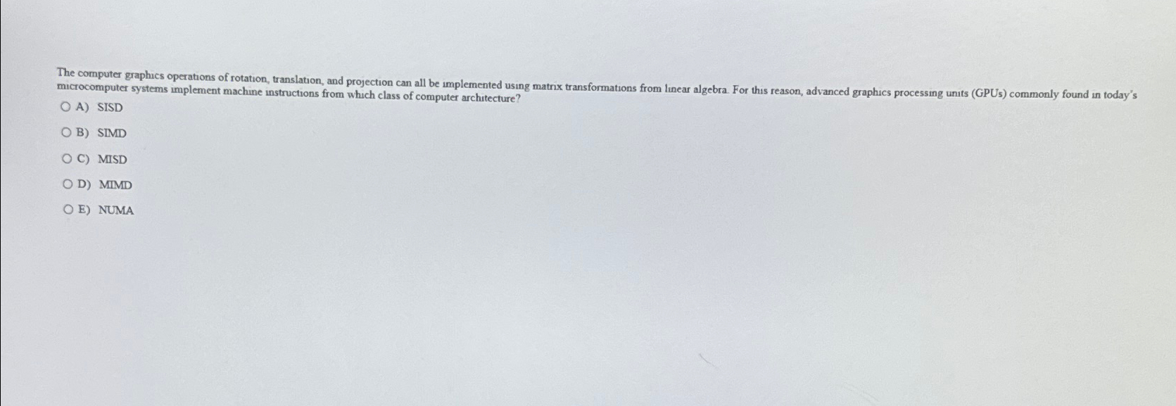 Solved microcomputer systems implement machine instructions | Chegg.com