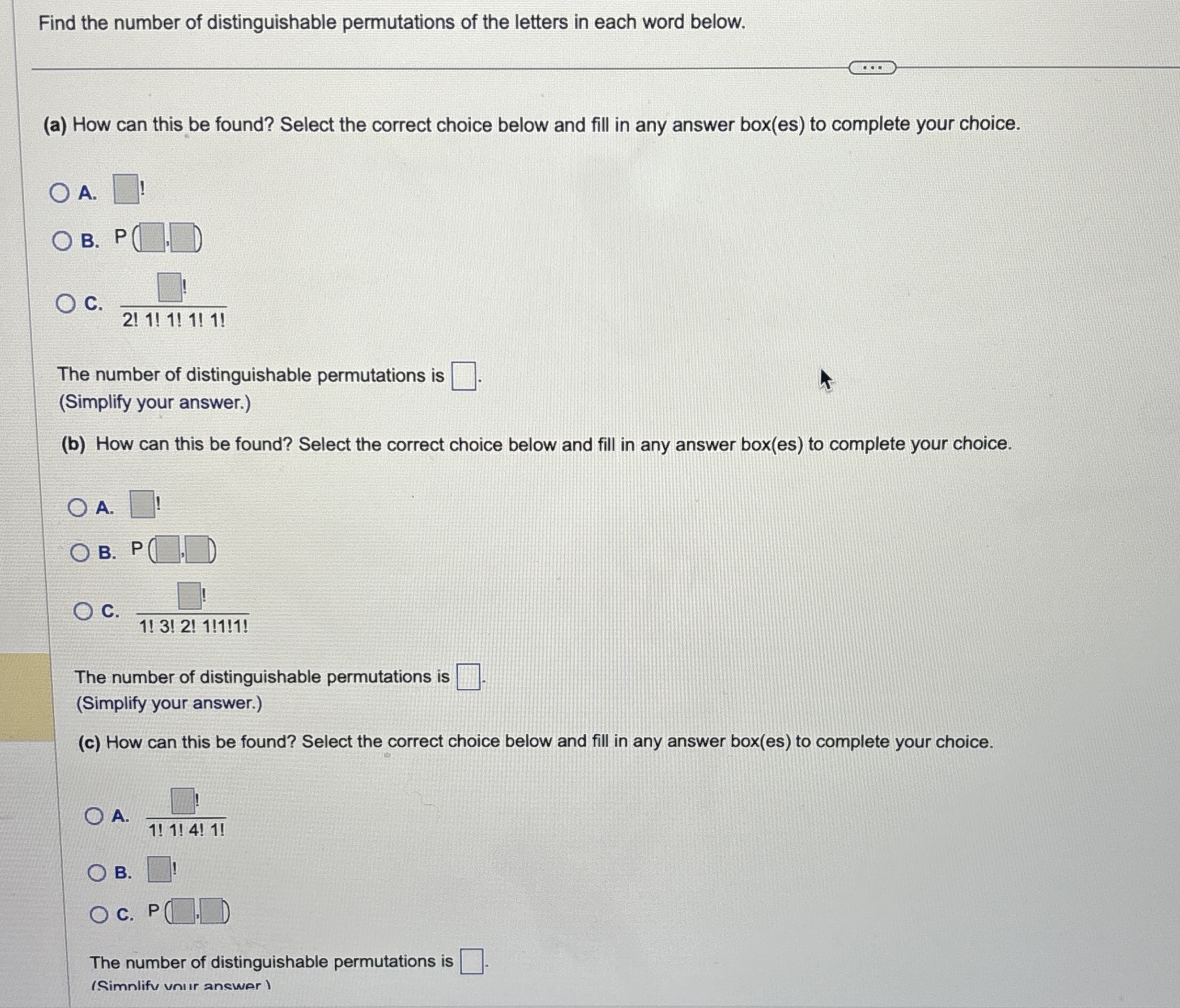 Solved The 3 ﻿words are tilted (A)Hollywood (B) ﻿possess | Chegg.com