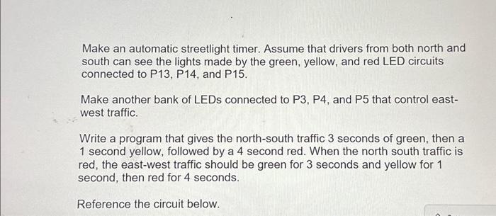 Solved Q10. Write a PBASIC program to turn on the GREEN LED | Chegg.com