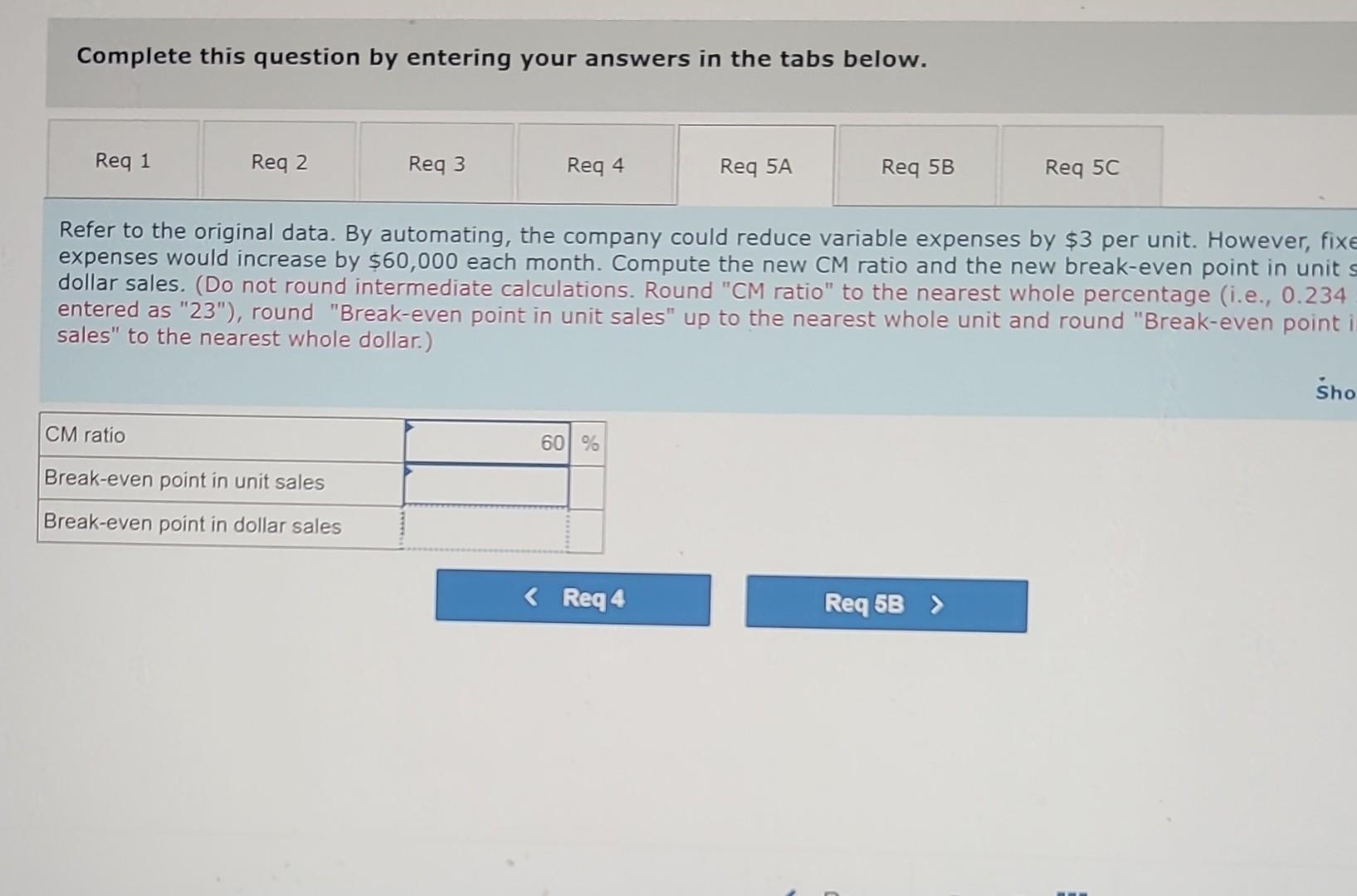Solved Problem 6-22 (Algo) CVP Applications; Contribution | Chegg.com