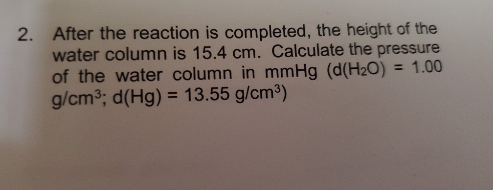 Solved 1. What is the minimum volume of 6.0 M HCI needed to | Chegg.com