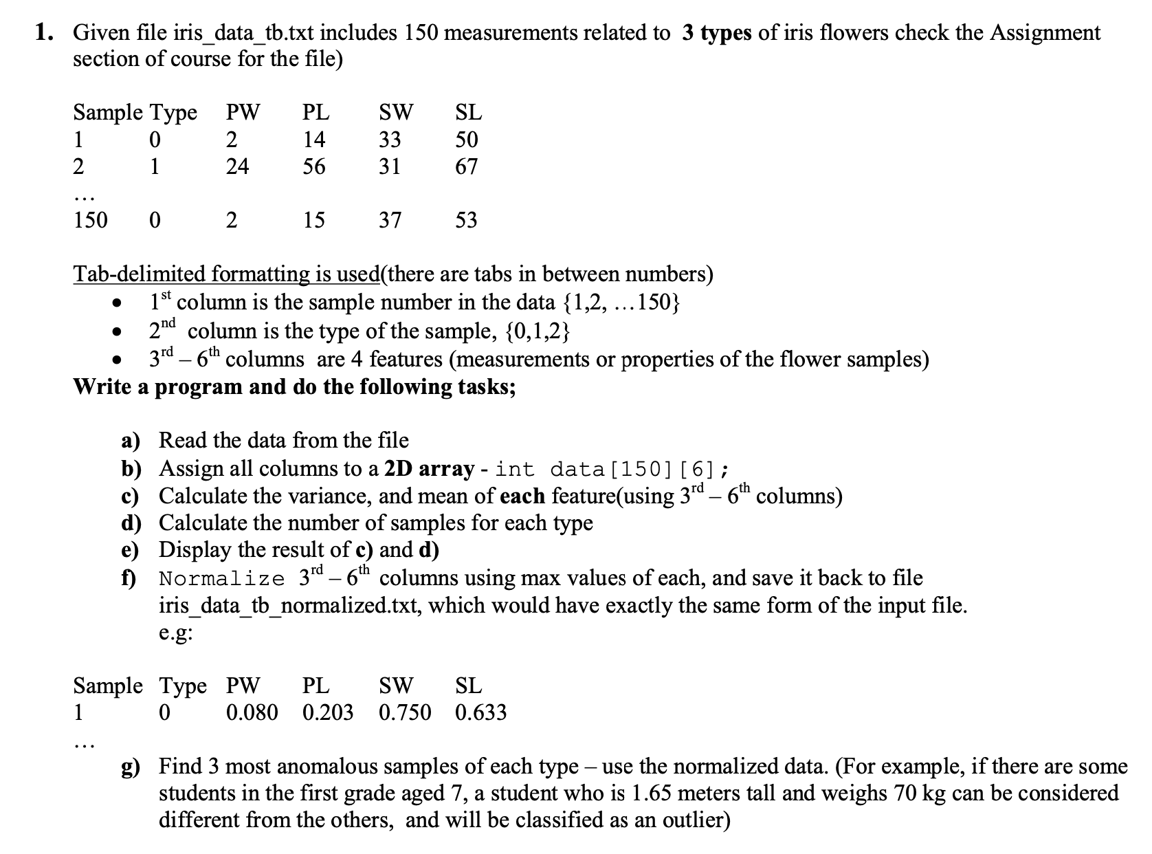 Solved Give me ﻿the solutions for each part. | Chegg.com