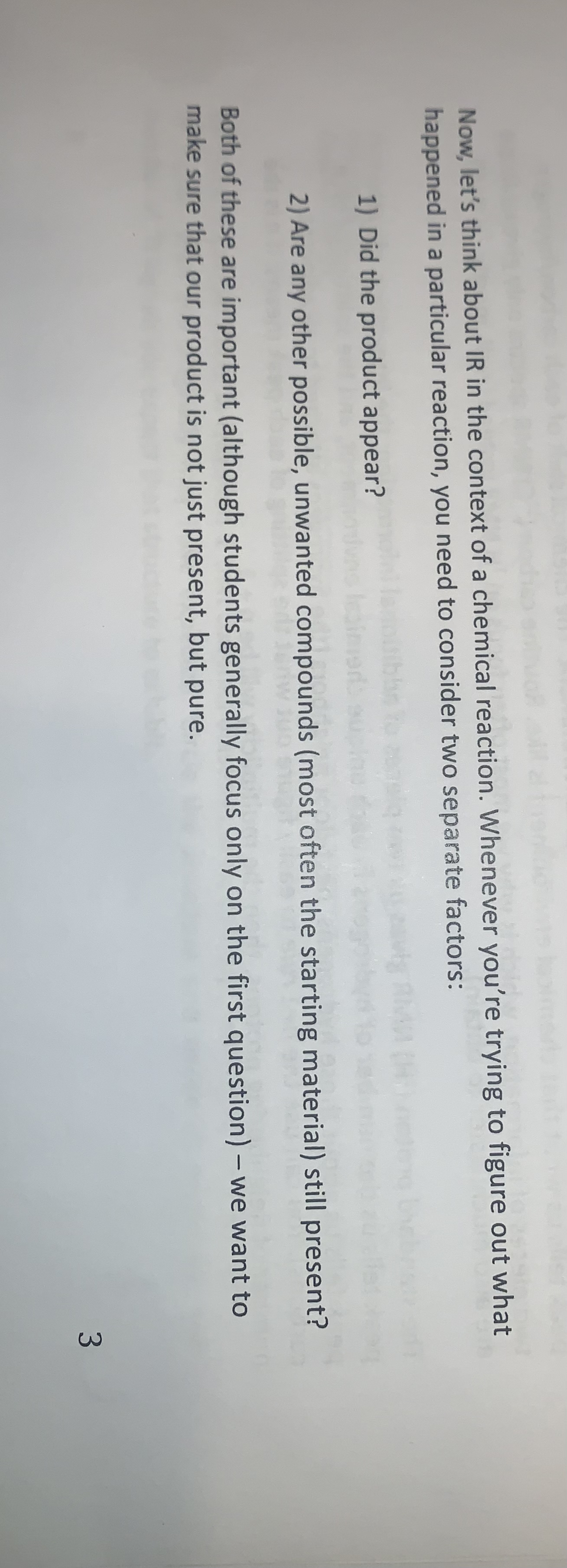 Solved Now, let's think about IR in the context of a | Chegg.com