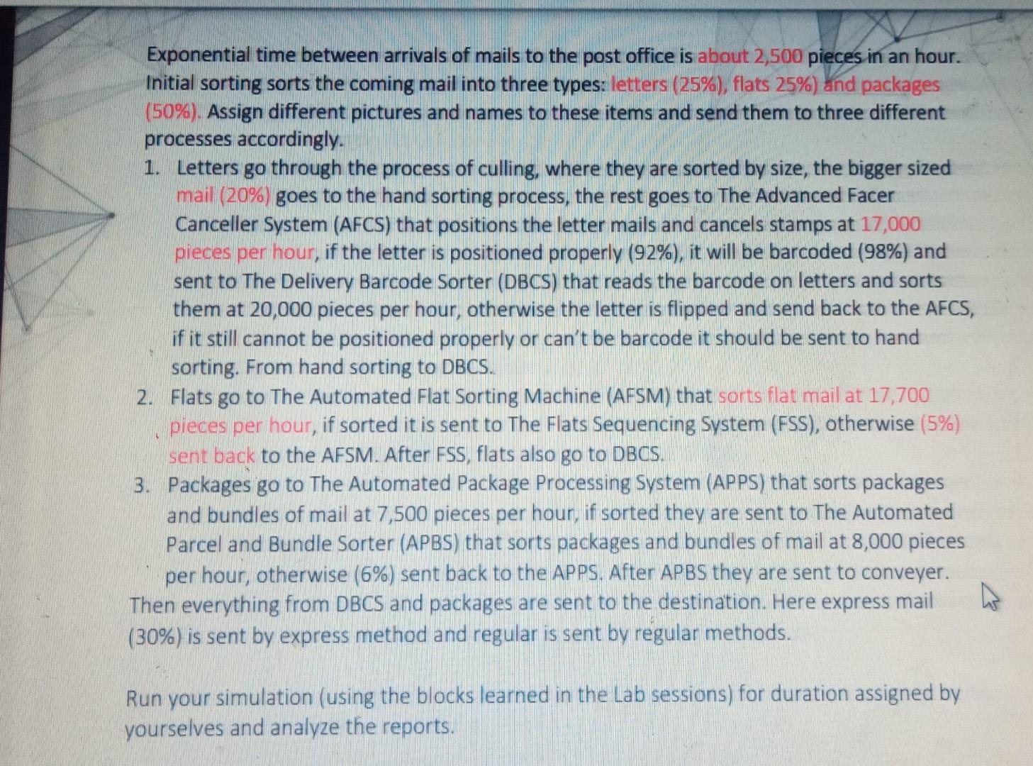 1. INTRODUCTION Arena discrete event simulation | Chegg.com