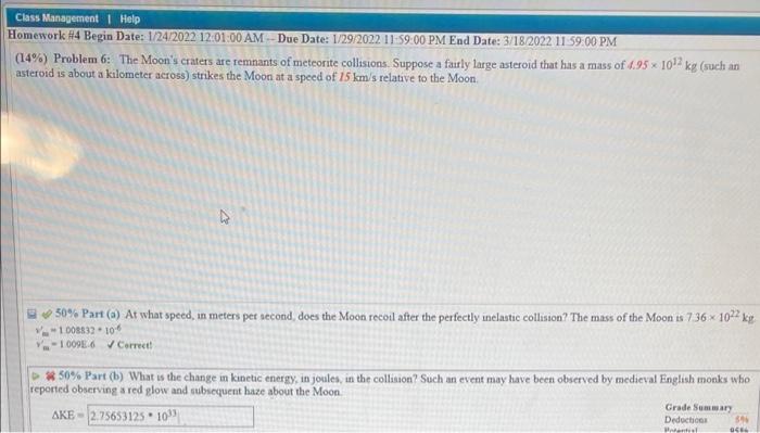 Solved Class Management | Help Homework #4 Begin Date: | Chegg.com