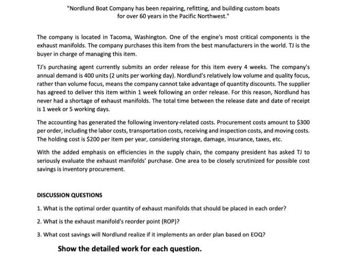 Solved Hi, I need help with Question Number 3. My answer is | Chegg.com