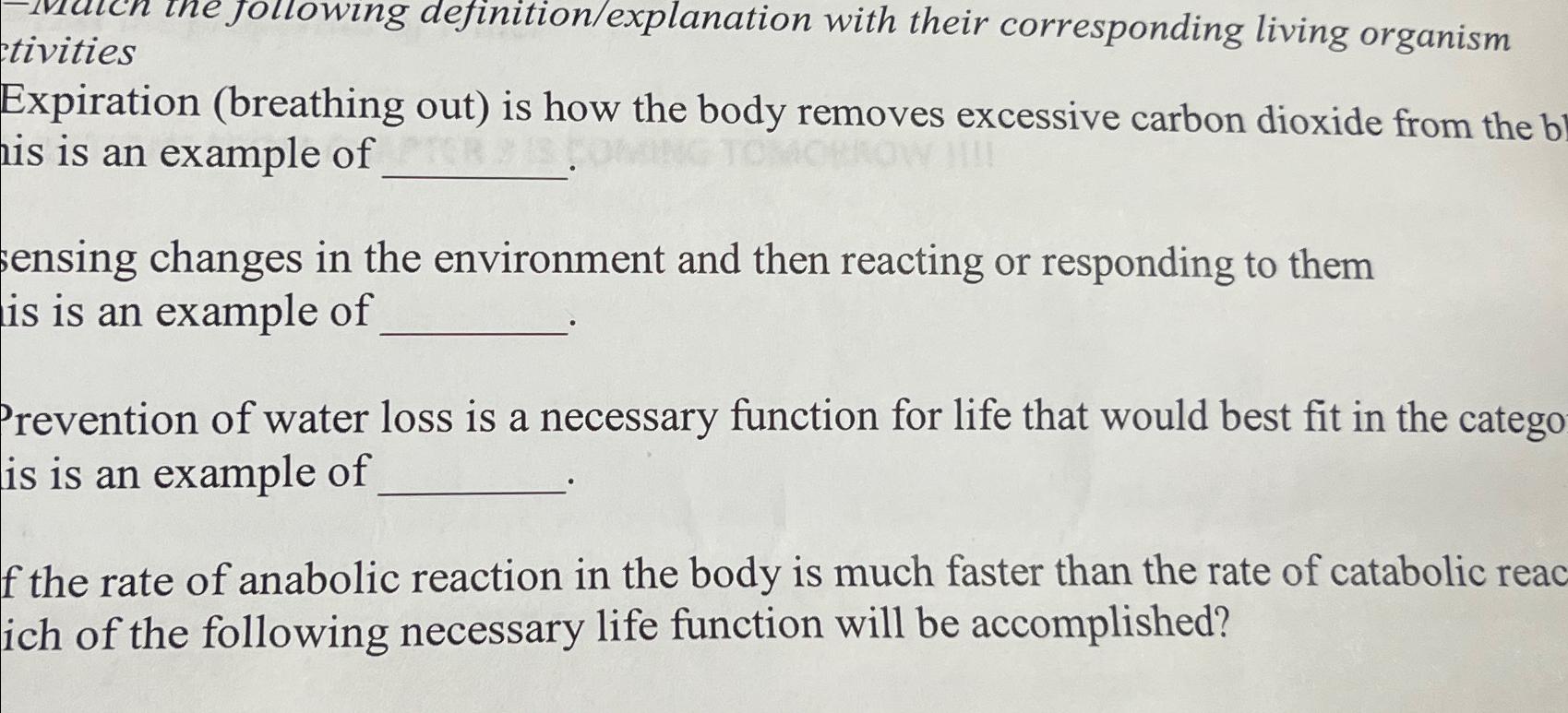 Solved tivitiesExpiration (breathing out) ﻿is how the body | Chegg.com