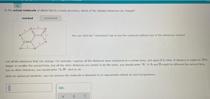 Solved in the actual molecule of which this is a Lewis | Chegg.com