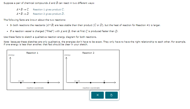 Solved Suppose a pair of ﻿chemical compounds A and B ﻿can | Chegg.com