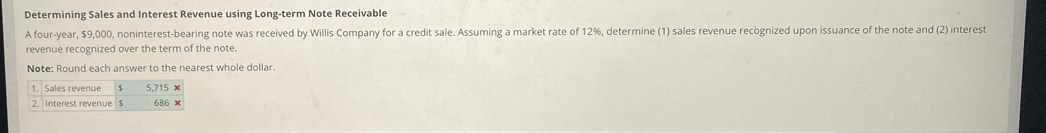 Solved Determining Sales and Interest Revenue using | Chegg.com