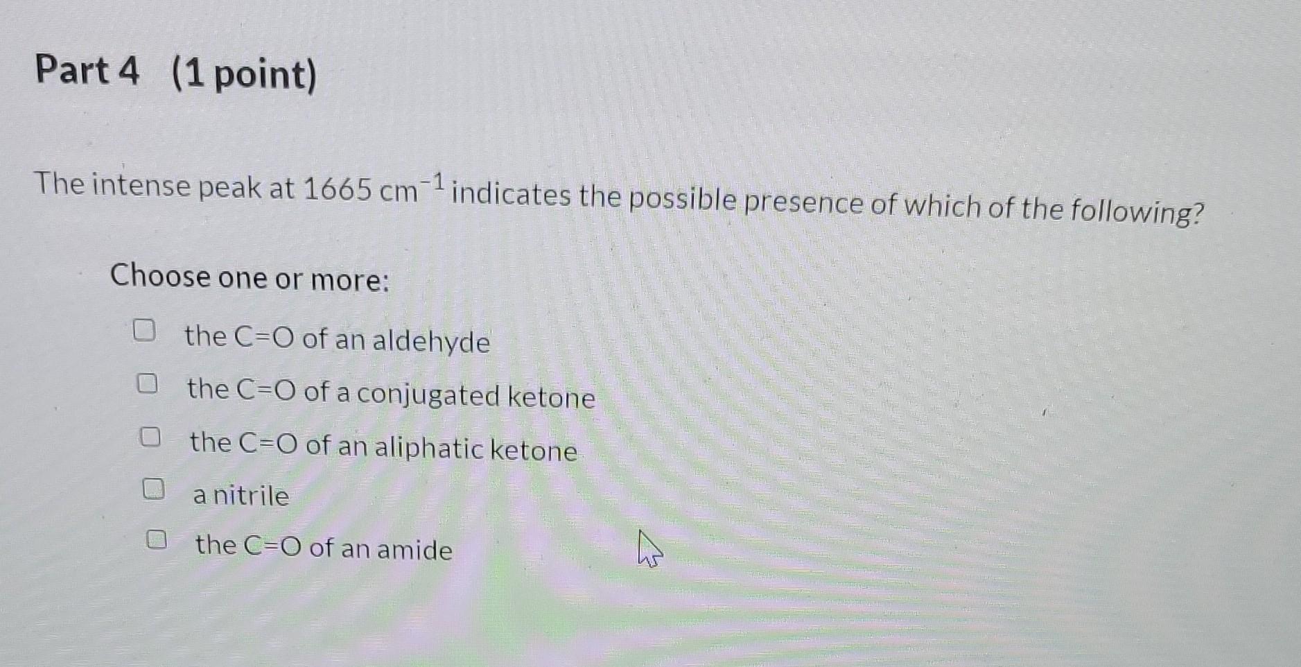 Solved An organic compound has the formula C8H9NO and the IR | Chegg.com