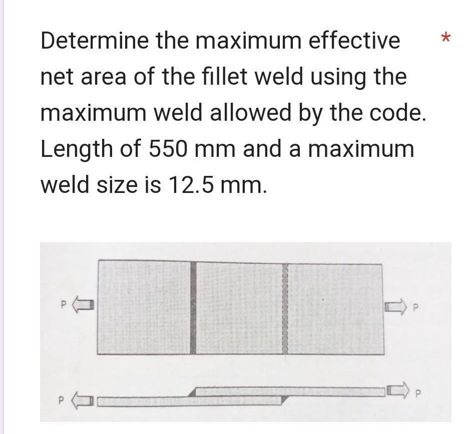 Solved Determine the maximum effective net area of the | Chegg.com