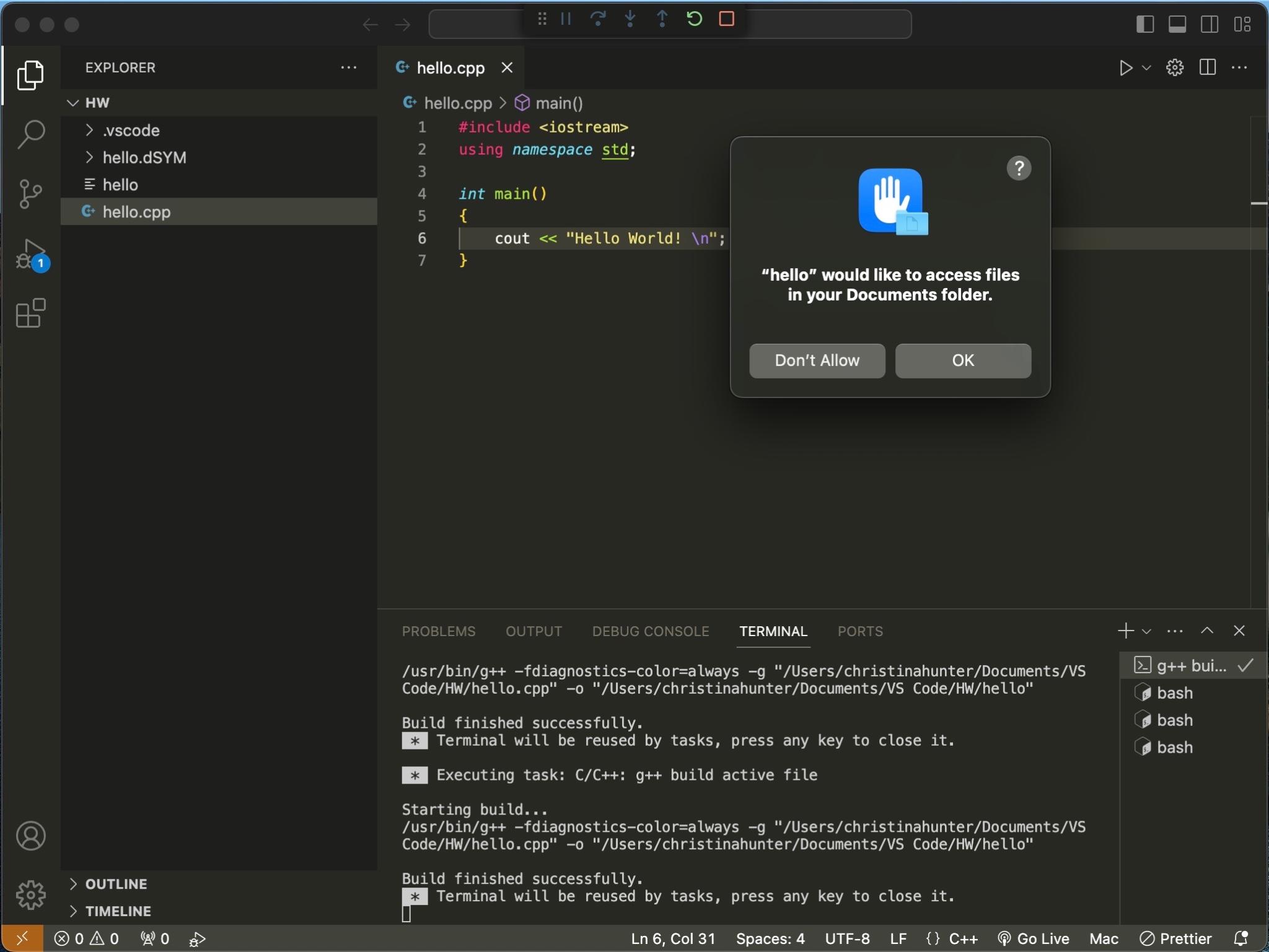 Solved Why is my code giving me these errors? It should pop | Chegg.com