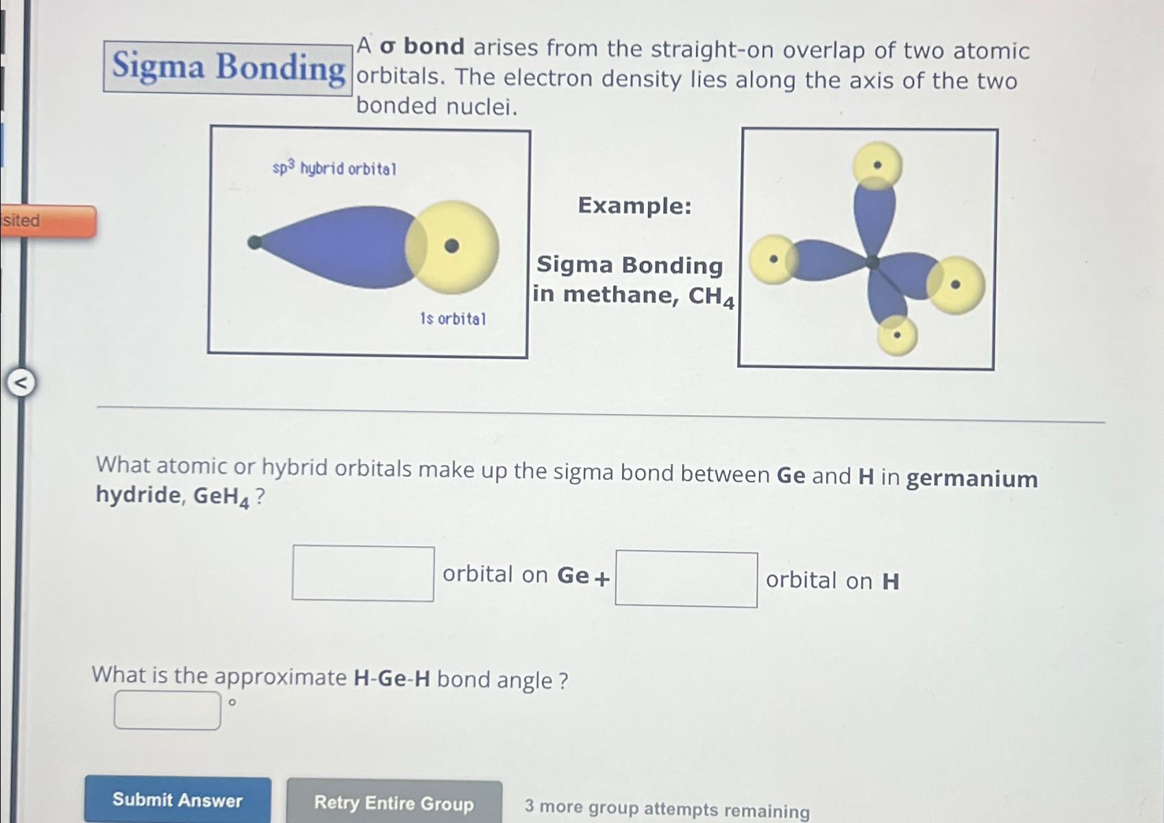 Solved Sigma BondingA σ ﻿bond arises from the straight-on | Chegg.com