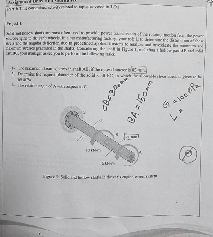 Solved Part 1: Time constrained activity related to topics | Chegg.com