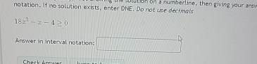 Solved notation. If no solution exists, enter DNE. Do not | Chegg.com