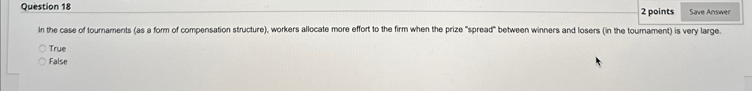 Solved Question 182 ﻿pointsIn the case of tournaments (as a | Chegg.com