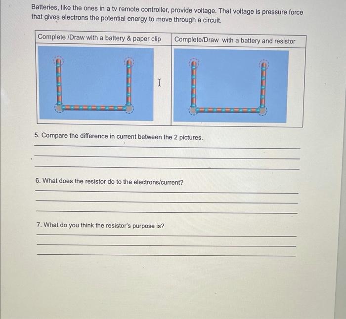 Solved 1. Complete the circuits below by drawing the missing | Chegg.com
