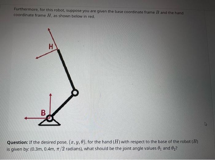 Solved Background: You are given the robotic manipulator | Chegg.com