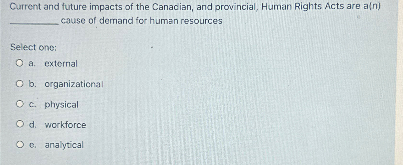 Solved Current and future impacts of the Canadian, and | Chegg.com