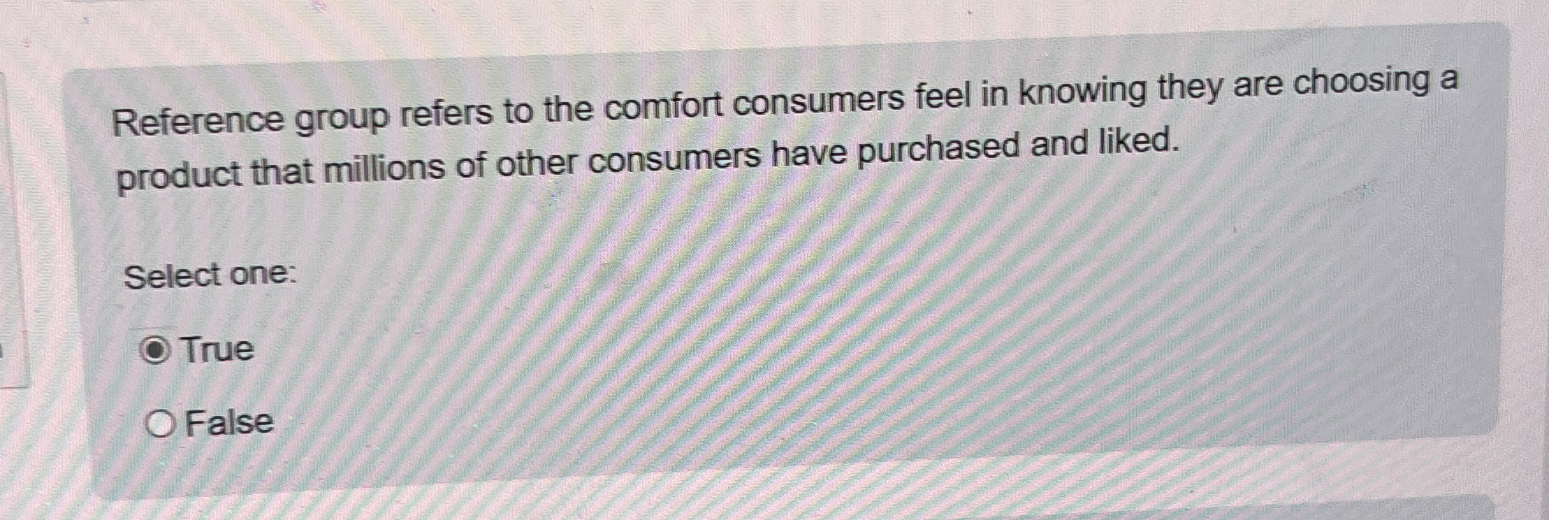 Solved Reference group refers to the comfort consumers feel | Chegg.com