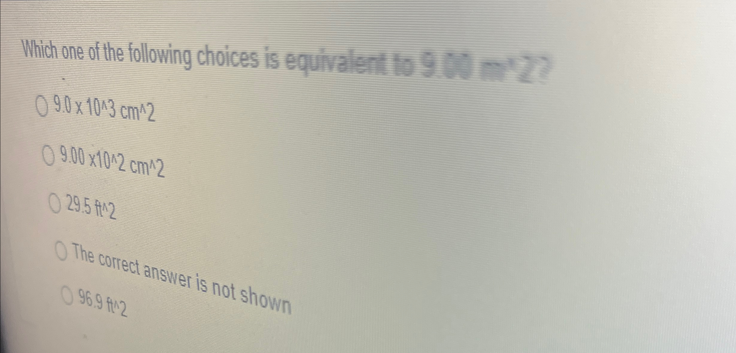 Solved Which one of the following choices is equivalent to | Chegg.com