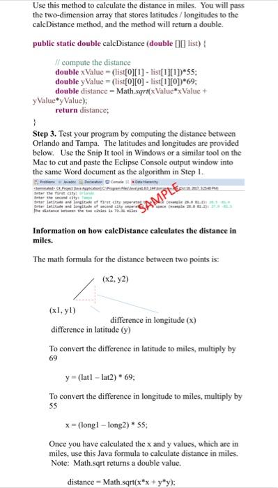 Solved Write a Java program that stores the names of two | Chegg.com