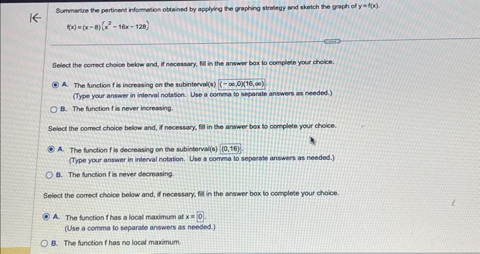 Solved Summarize the pertinent information obtained by | Chegg.com