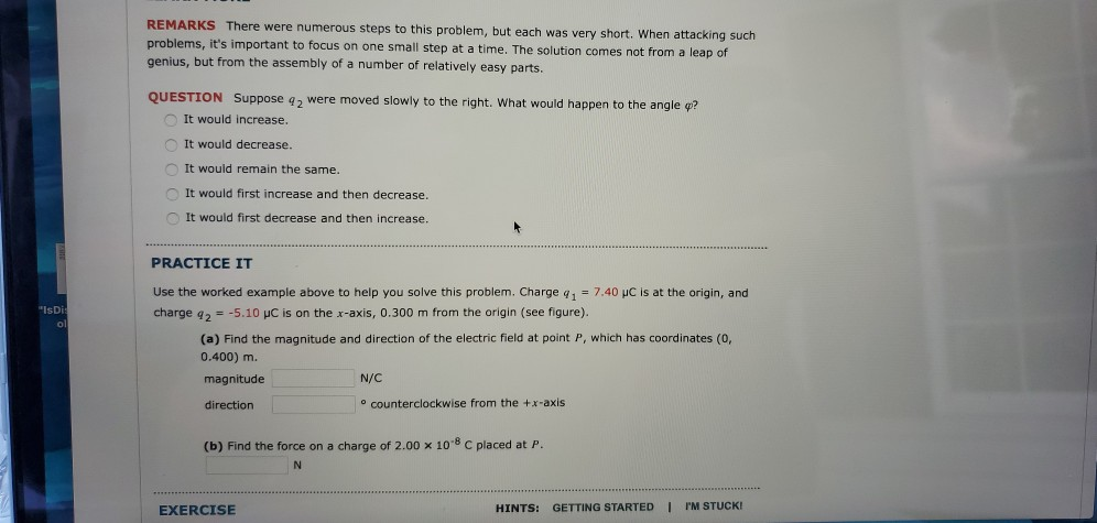 Solved REMARKS There were numerous steps to this problem, | Chegg.com