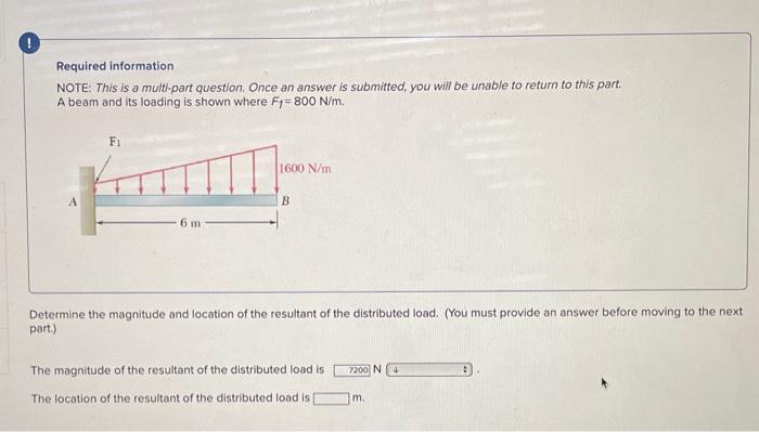 Solved Required information NOTE: This is a multh-part | Chegg.com