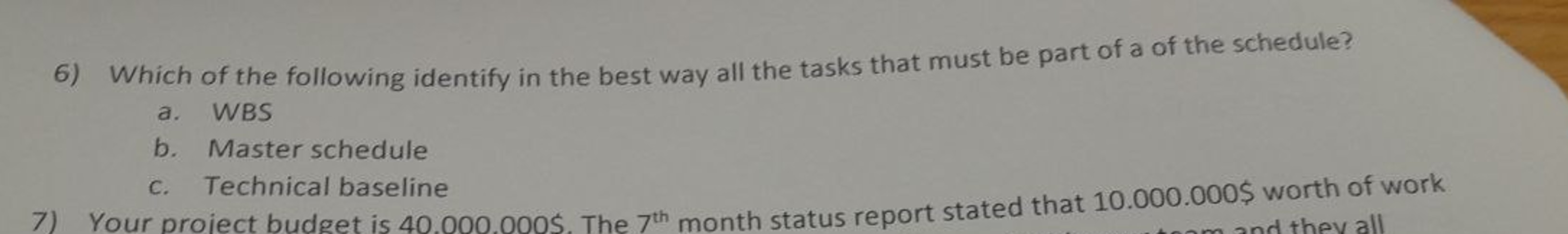 Solved Which of the following identify in the best way all | Chegg.com