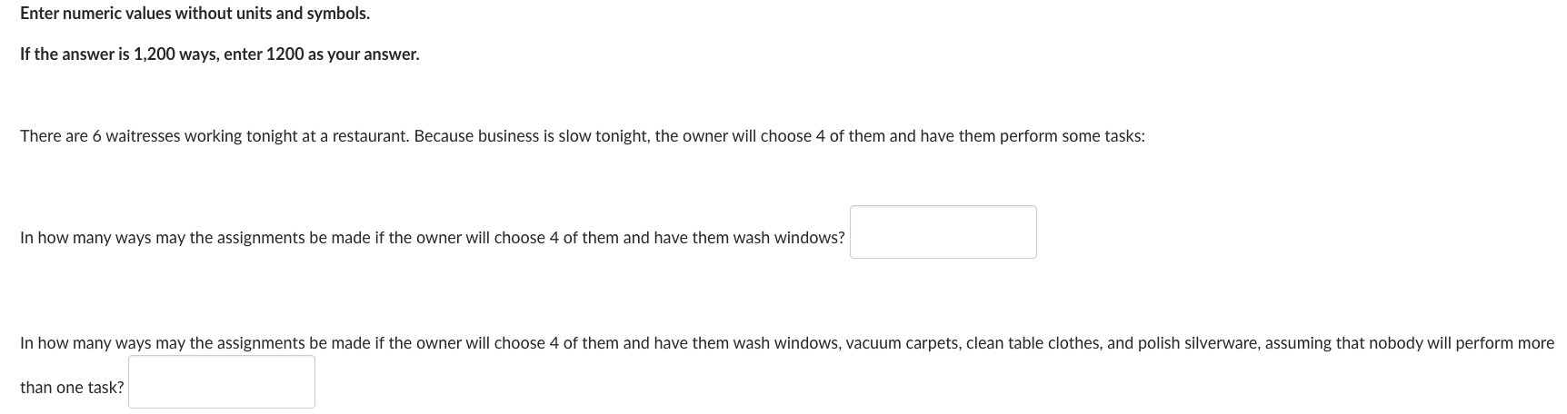 Solved Enter numeric values without units and symbols.If the | Chegg.com
