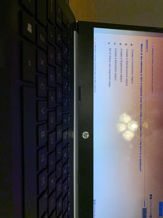 Solved Question Which of the following is NOT a required | Chegg.com