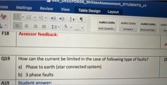 Solved \begin{tabular}{l|l} Q19 & How can the current be | Chegg.com