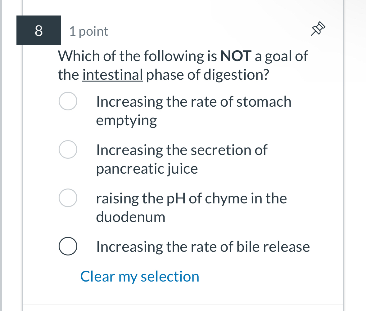 Solved 81 ﻿pointWhich of the following is NOT a goal of the | Chegg.com