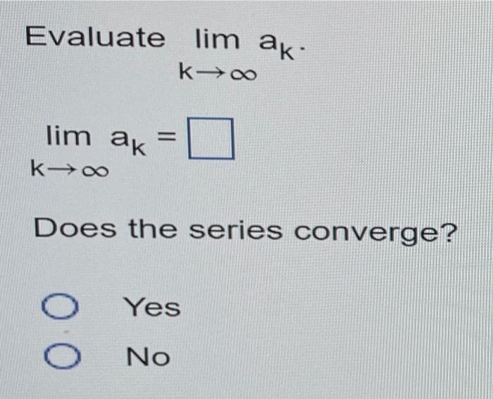 Solved Determine Whether The Following Series Converges