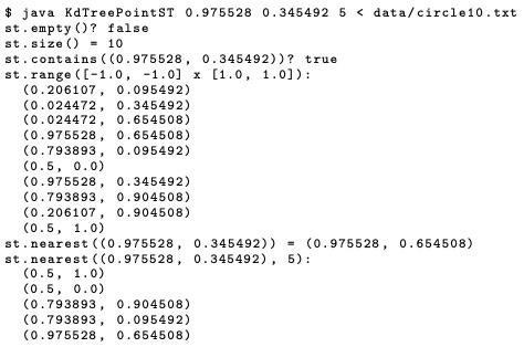 Solved Problem 2. (2dTree Implementation) Develop a data | Chegg.com
