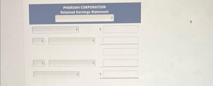 Solved Pharoah Corporation began operations on January | Chegg.com