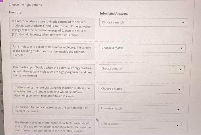 Solved Prompts Submitted Answers In a reaction where there | Chegg.com