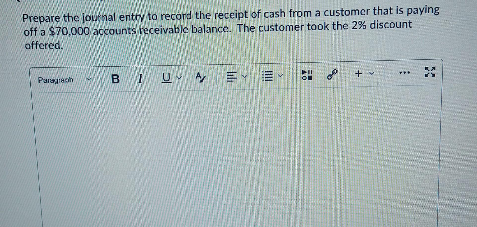 Solved Prepare the journal entry to record the receipt of | Chegg.com