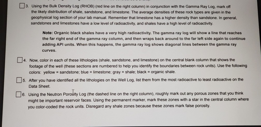 Solved I need help with steps 3 - 6. The Shale baseline is | Chegg.com