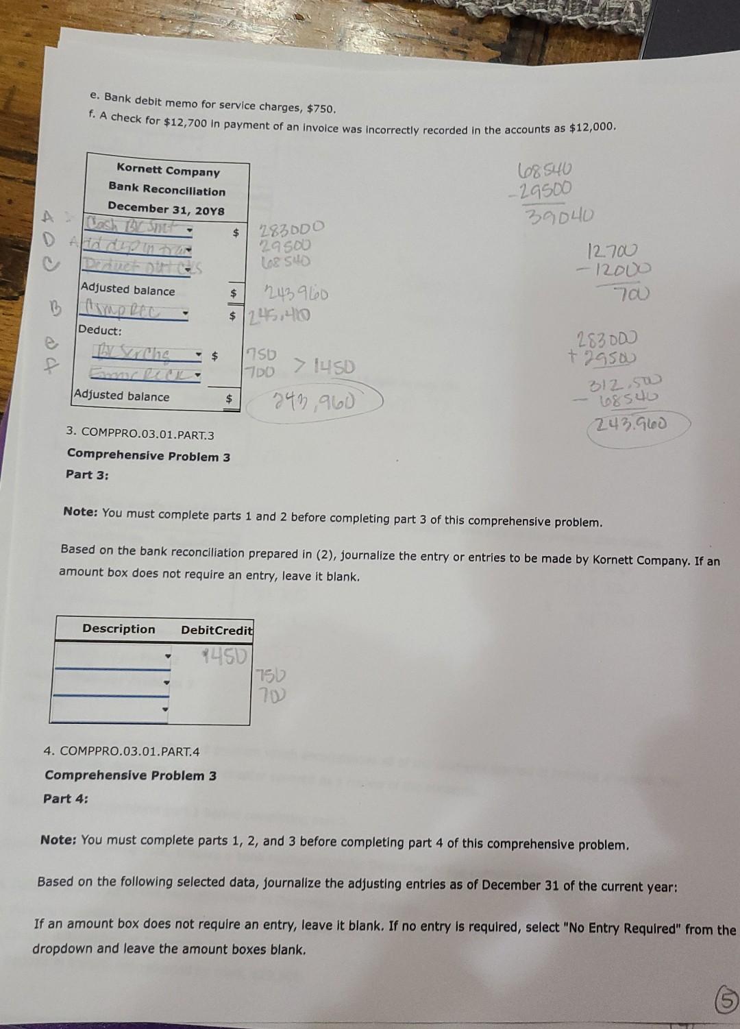 Solved 2. COMPPRO.03.01.PART.2 Comprehensive Problem 3 Part | Chegg.com